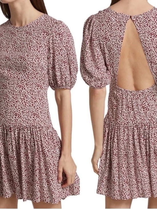 Free People | Dresses | Free People Dancing In The Dark Puff Sleeve ...